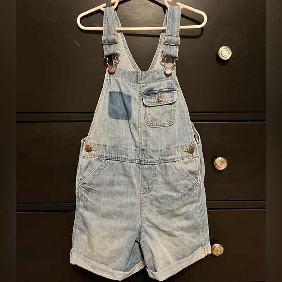 OshKosh B'gosh | Bottoms | Girls Light Blue Denim Overalls Osh Kosh ...